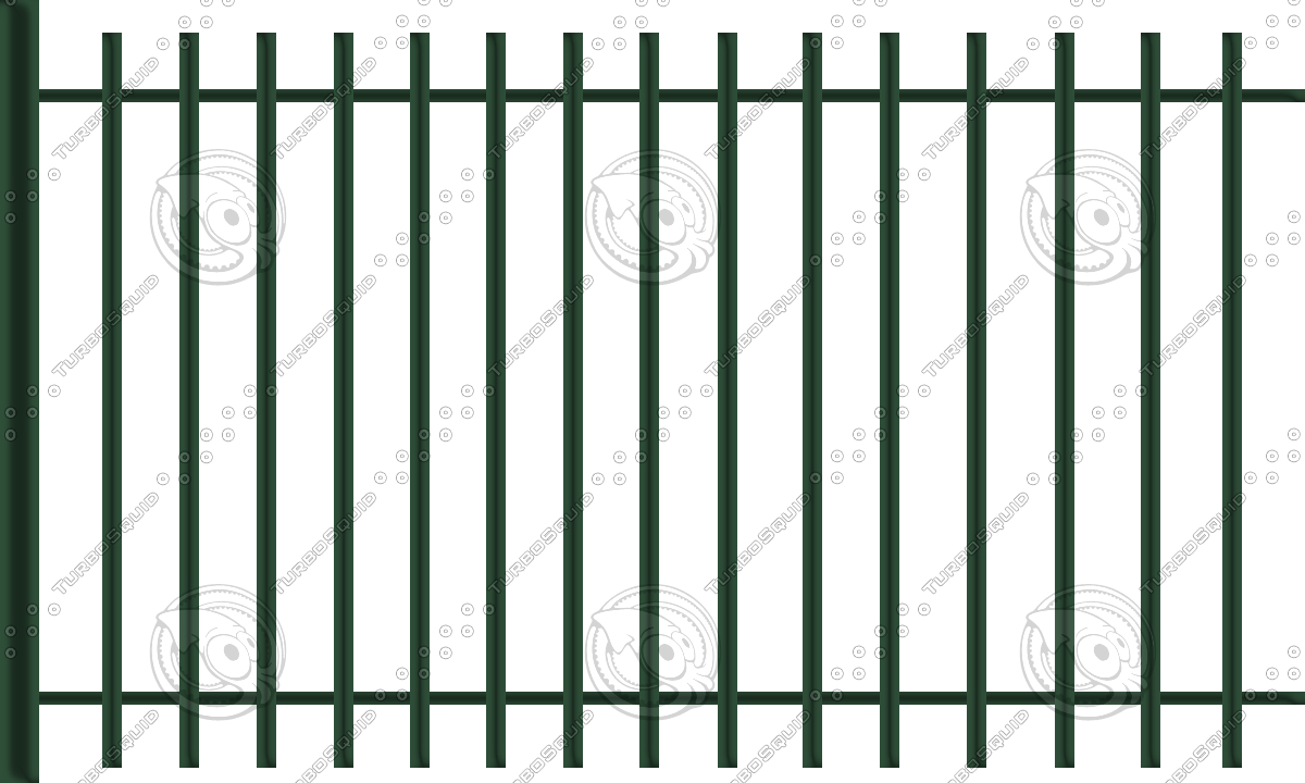 Texture fence rail railing