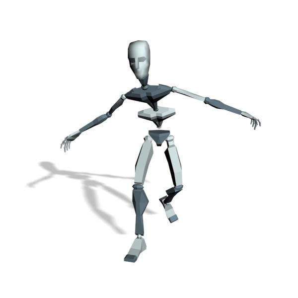 Motion Character Studio Biped run capture mocap