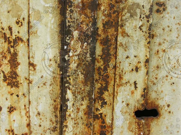 Texture JPEG metal rust sender