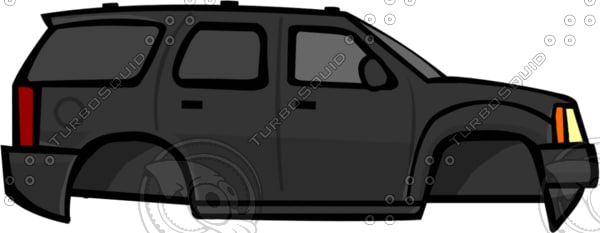 Texture Photoshop 2D car truck