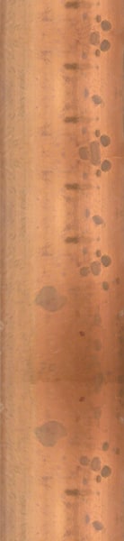 Texture JPEG pipe copper tube