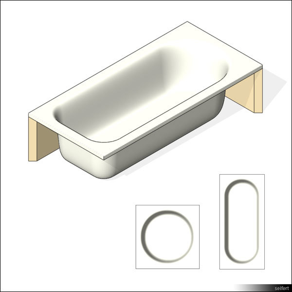 Building Revit Family bath bathtub tub