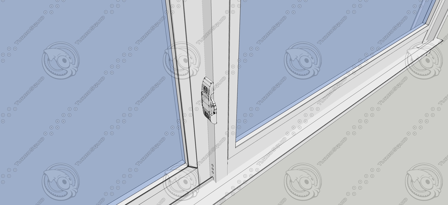 Building SketchUp architecture windows component