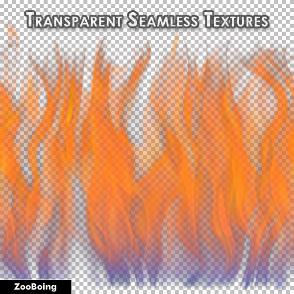 Texture PNG fire tileable seamless