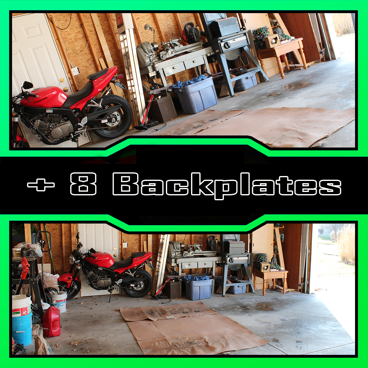 Texture JPEG HDRI HDR garage