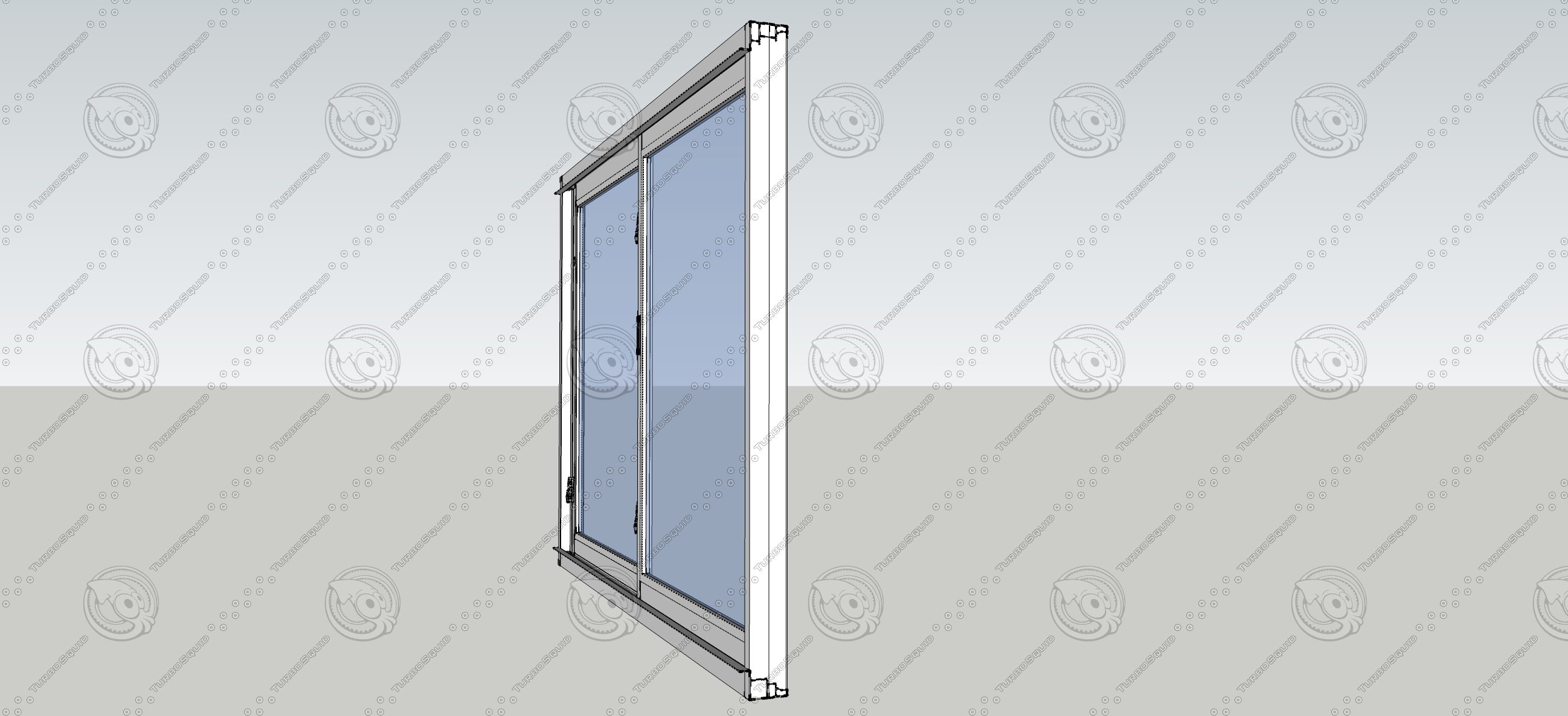Building SketchUp architecture windows component