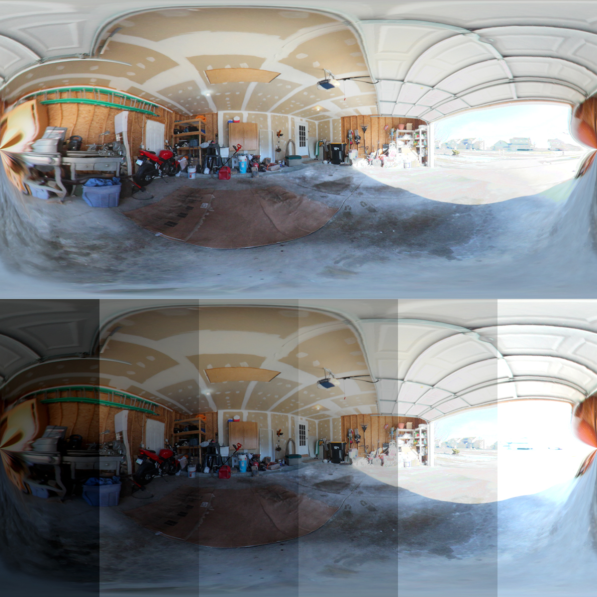 Texture JPEG HDRI HDR garage