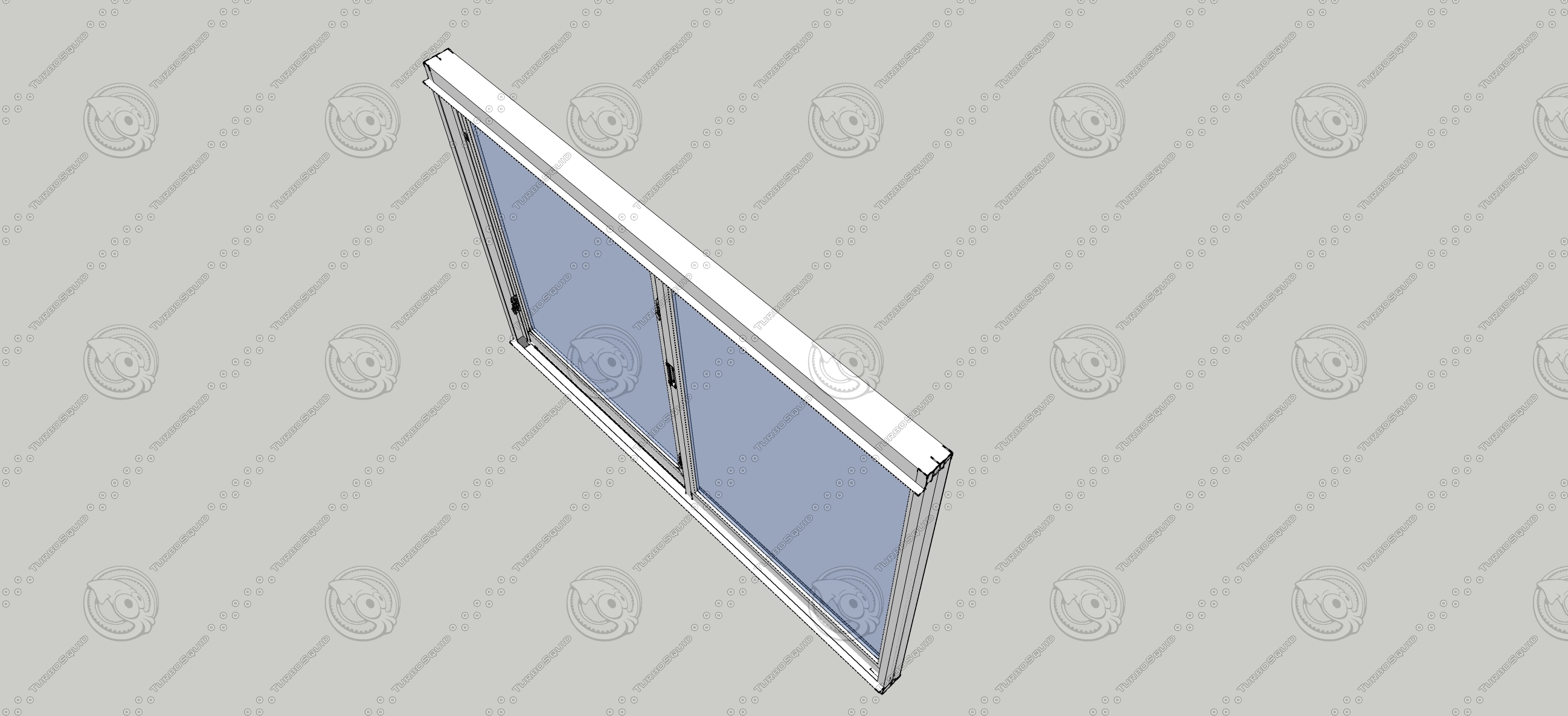 Building SketchUp architecture windows component