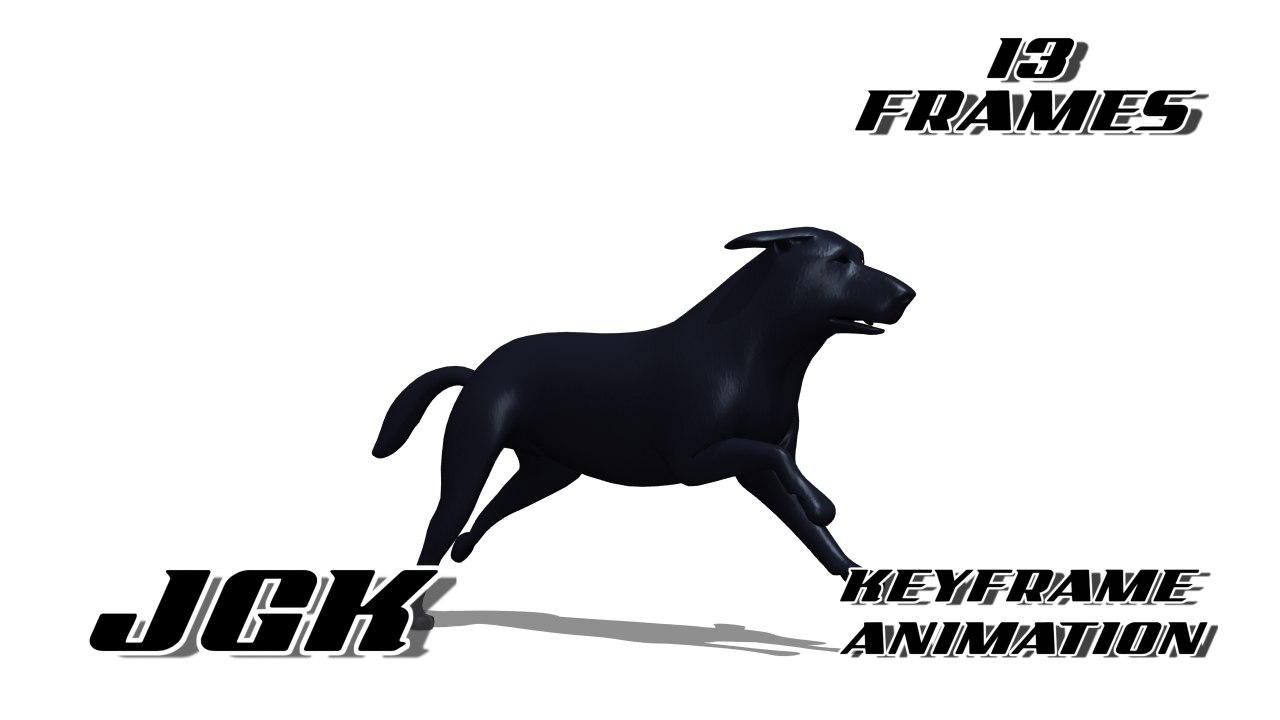 Motion Character Studio Biped Run Canine Loop