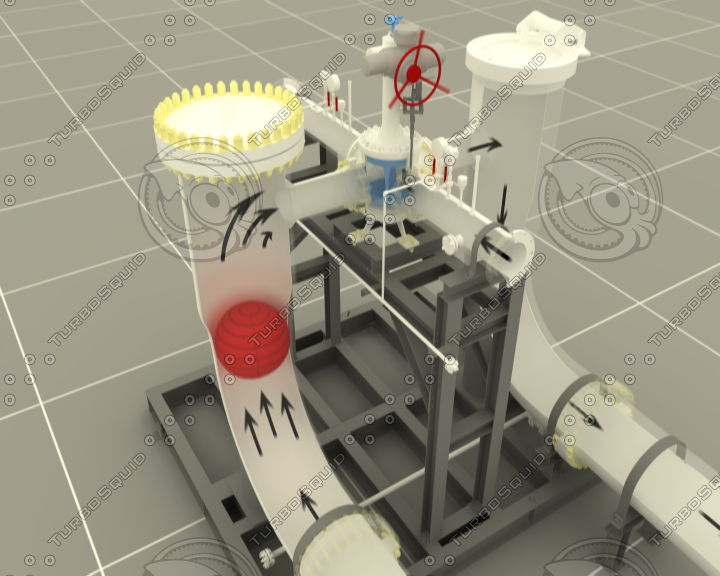 Animation AVI bi directional prover oil