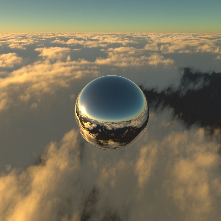 Texture TIFF dusk clouds 360