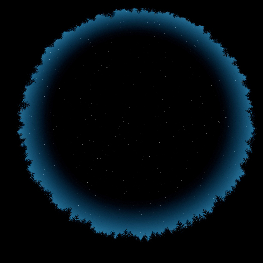 Texture night HDR 360