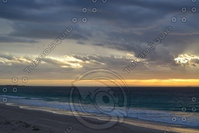 Stock TIFF Sunset Sea Ocean