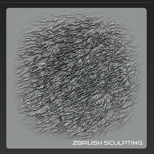 Texture alpha brush fur