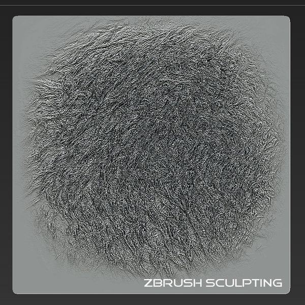 Texture alpha brush fur