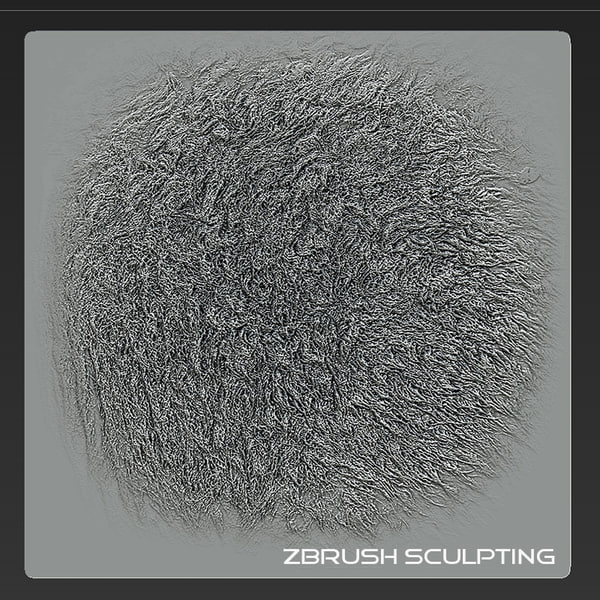Texture alpha brush fur