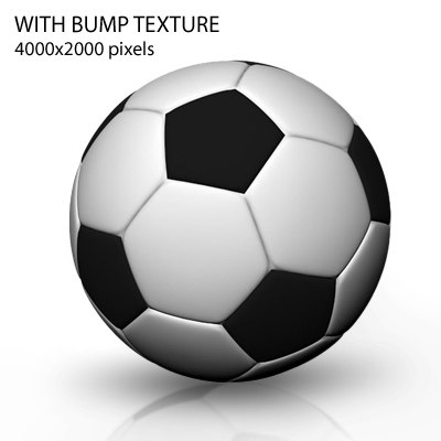 Texture Photoshop Football ball map
