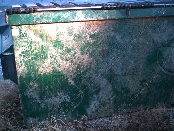 Texture JPEG metal green trash