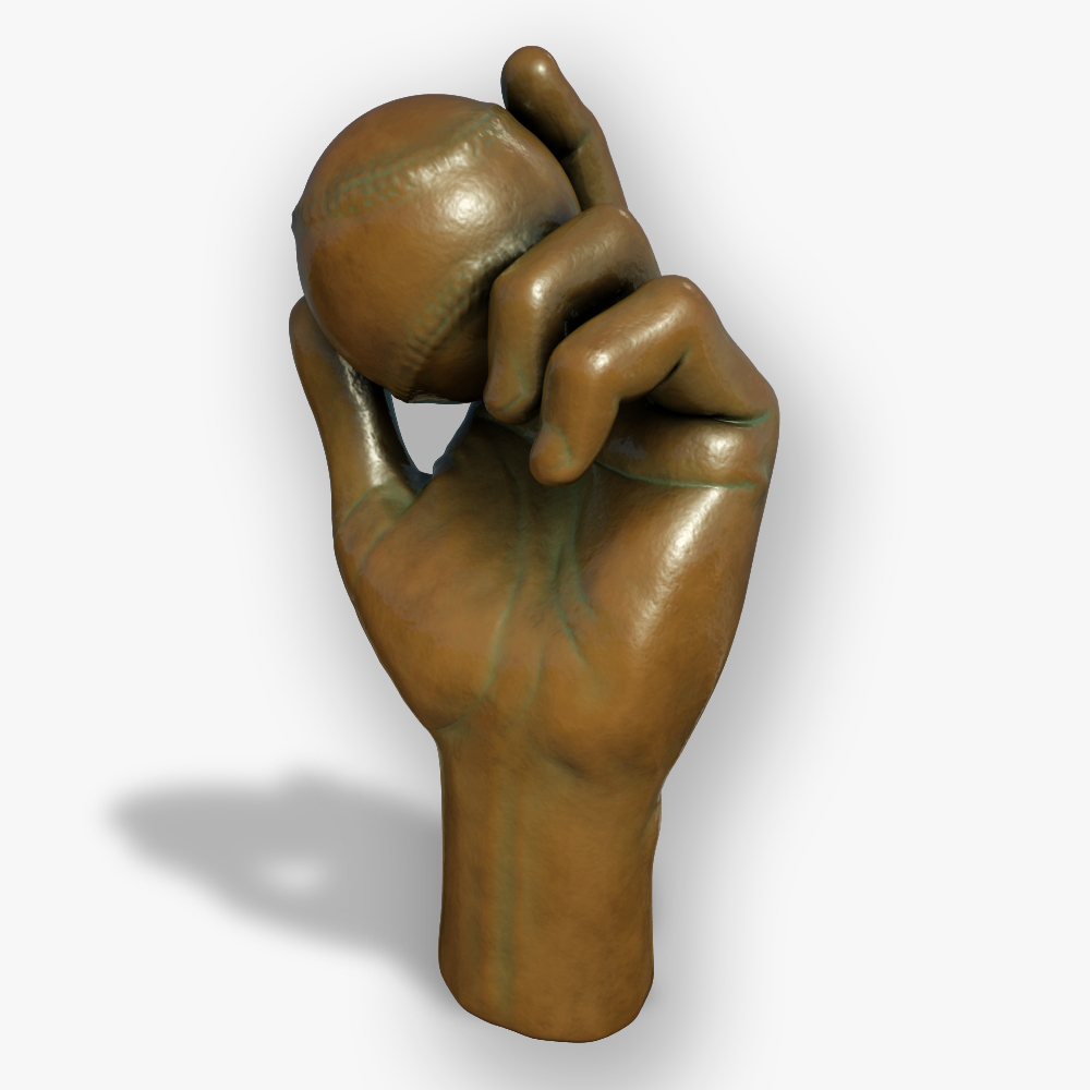 Materials Maya bronze material shader