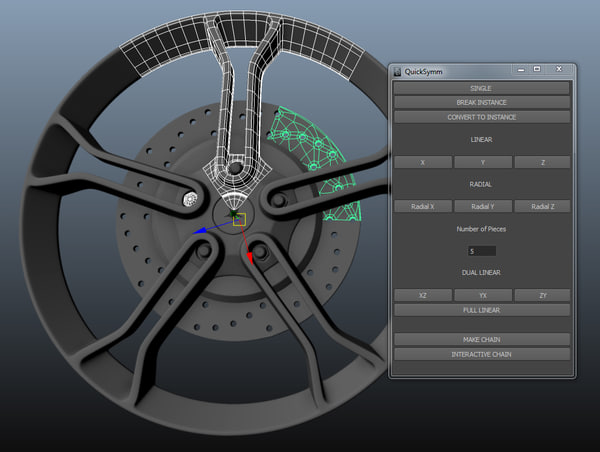 Scripts Maya Embedded Language mel symm quick