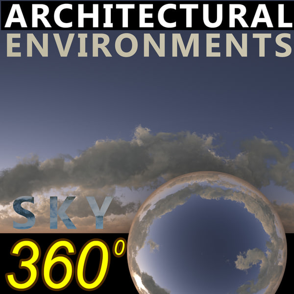 Texture TIFF sky 360 sunset