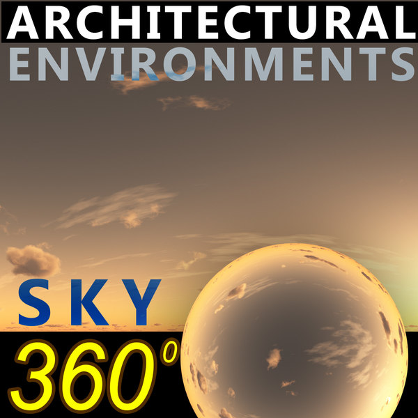 Texture TIFF sky 360 sunset