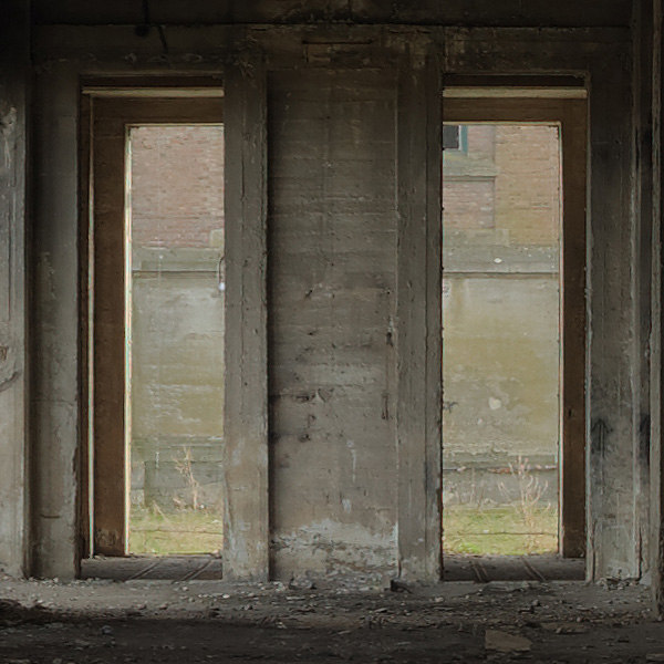 Texture panorama coal mine