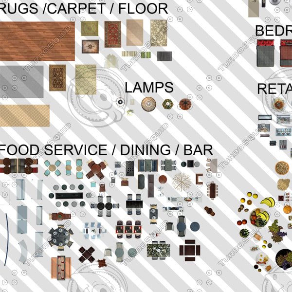 Texture Photoshop plan collection view