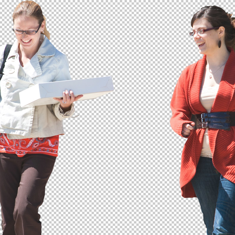 Texture PNG people 2d cutout