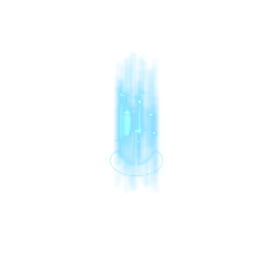 Animation aura isometric for