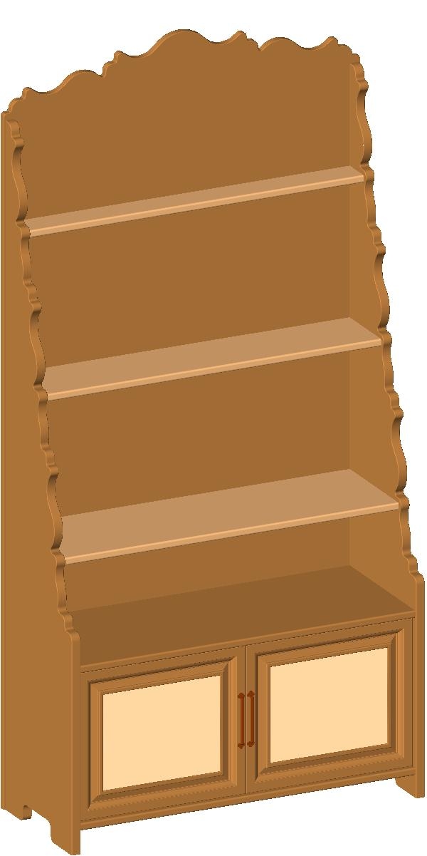 Building Revit Family buffet Furniture rfa