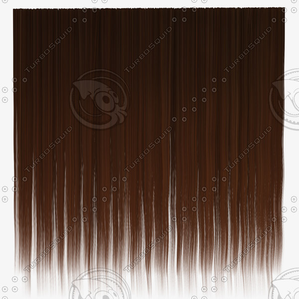 Texture hair straight curly