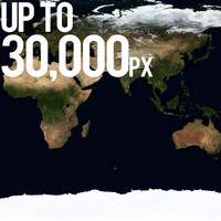 Texture JPEG Earth 32 k
