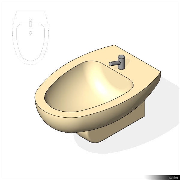 Building Revit Family wall sanitary sanitarian