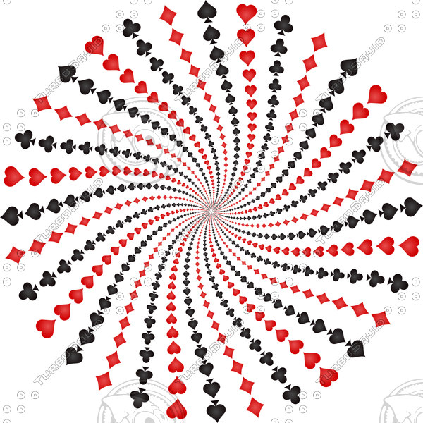 Shapes Adobe Illustrator poker card suits