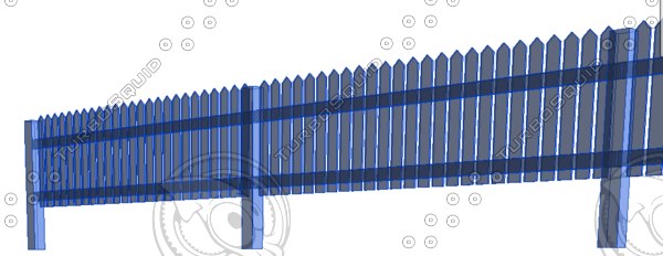 Building Revit Family Garden Fence Entourage