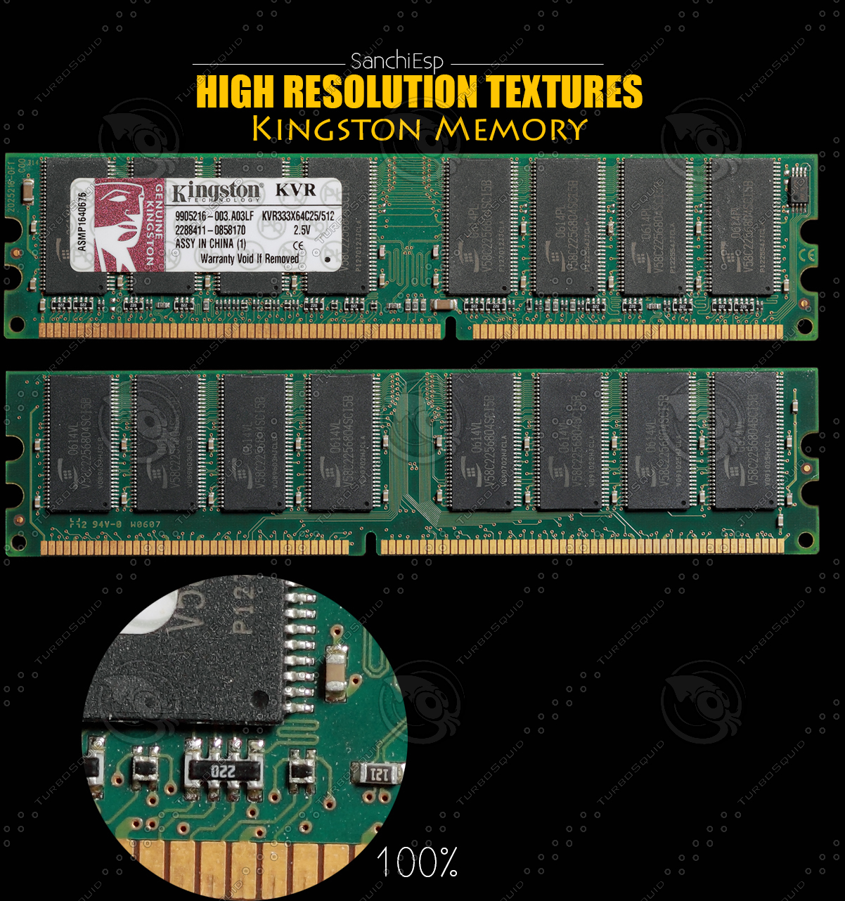 Texture JPEG MEMORY RAM KINGSTONE