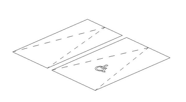 Building Revit Family Parking Parking Space