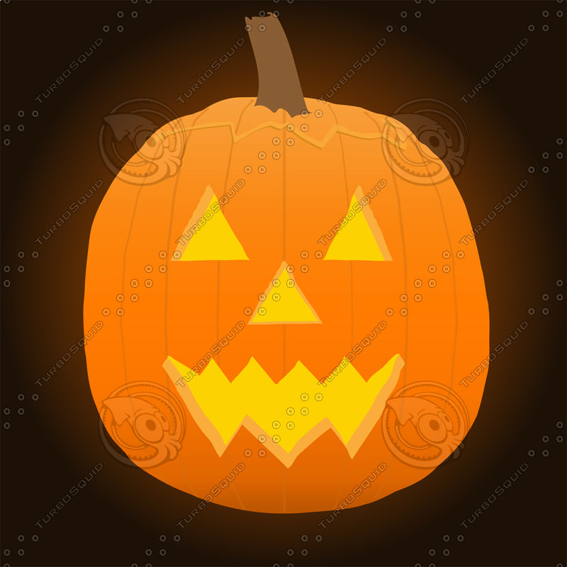 Shapes Adobe Illustrator pumpkin jack o lantern vector