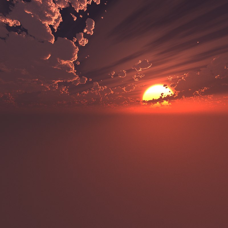 Texture PNG sunset sky skyboxe