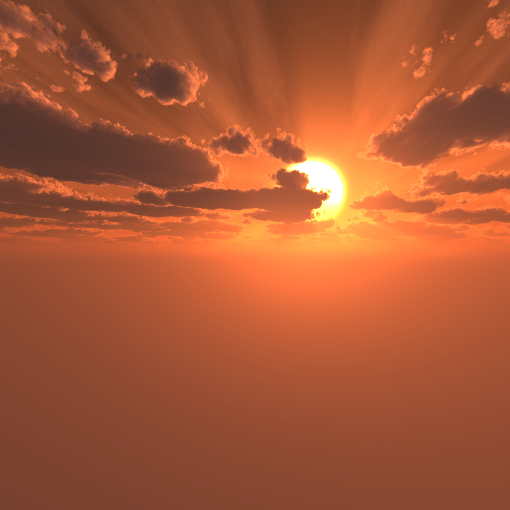 Texture PNG sunset sky skyboxe