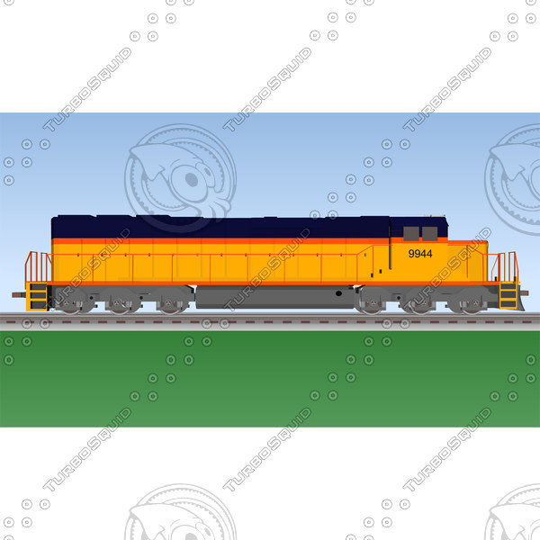 Shapes Adobe Illustrator train engine vector