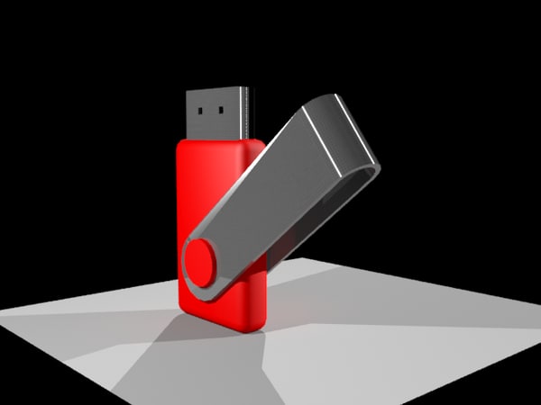 Texture 3ds Max Texture USB Stick