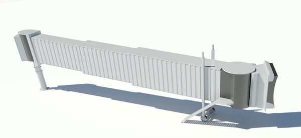 Building Revit Family Aerobridge Bridge Airbridge