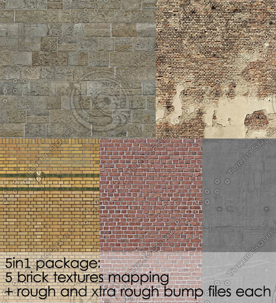 Texture JPEG brick bump texture