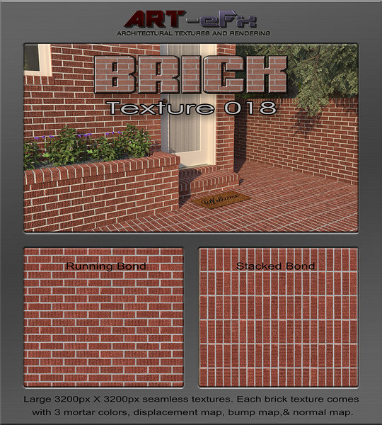 Texture JPEG brick mortar running