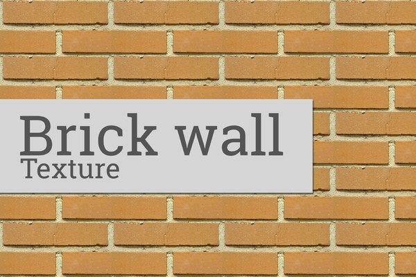 Texture TIFF single brick wall