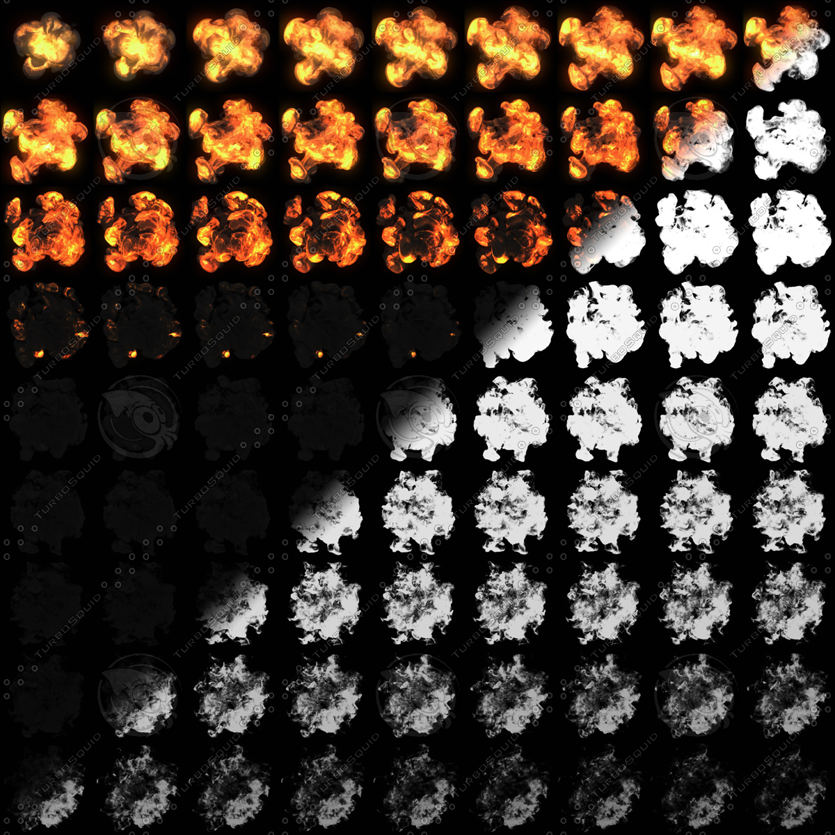 Texture Targa fire texture fireball