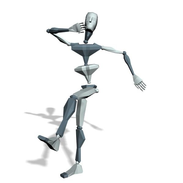 Motion Biovision moves capture biped