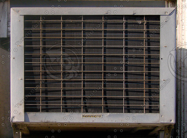 Texture JPEG air conditioner window
